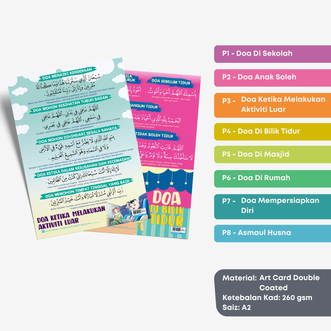 Poster Doa Harian – aulad.my